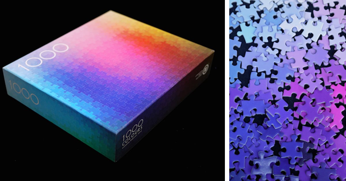 Stunning 1,000-Piece CMYK Color Gamut Jigsaw Puzzle | My Modern Met