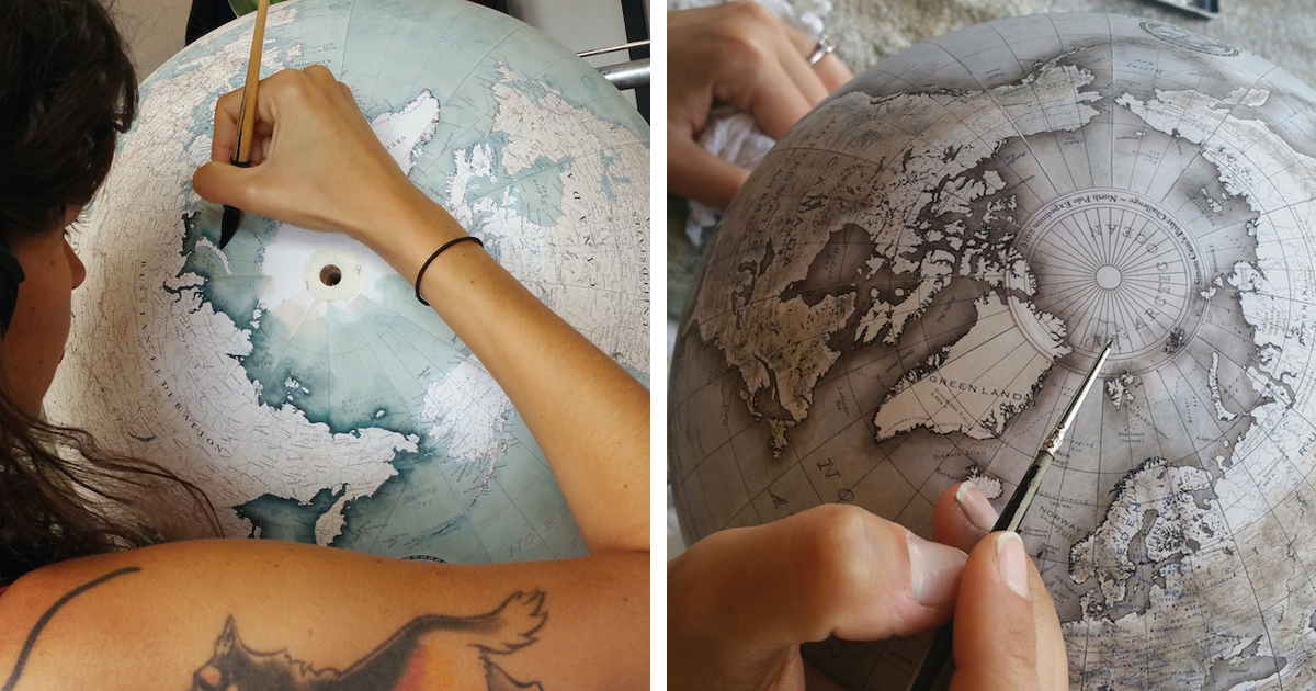 One of the World’s Only Globe-Making Studios Celebrates the Ancient Art ...