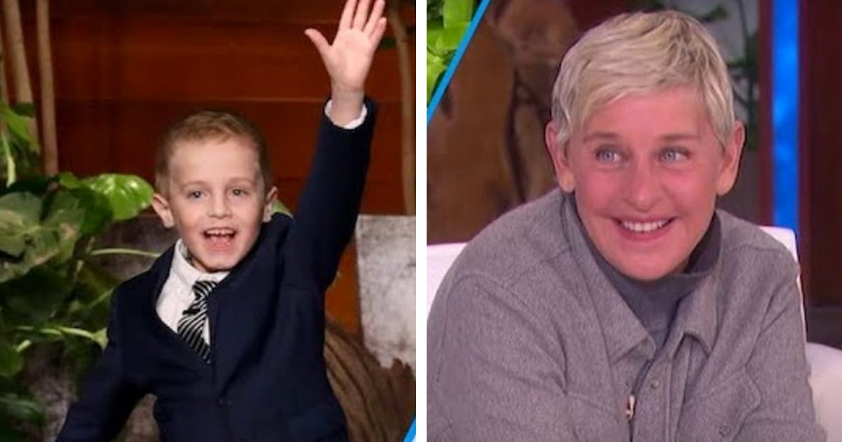 7-Year-Old Hockey Fan Brings Ellen Degeneres to Tears With a Heartfelt ...