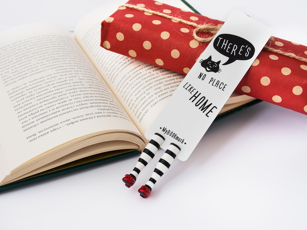 Quirky Bookmarks Look Like Tiny Legs of Literary Characters Sticking ...