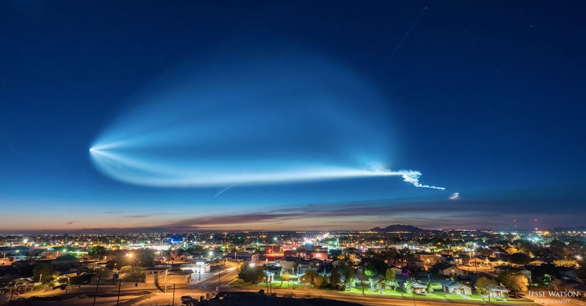 Breathtaking 6K Time-Lapse Captures SpaceX Rocket Launch Over ...