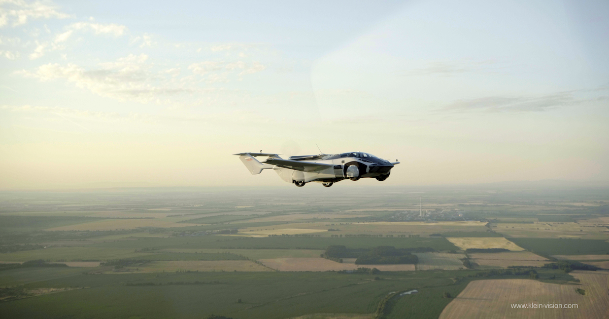 A Real Flying Car Just Completed Its First Inter-City Flight | My ...