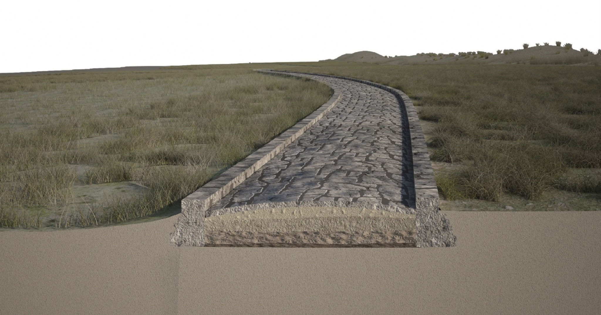 Remains of Ancient Roman Road Discovered Under Venice Lagoon | My ...