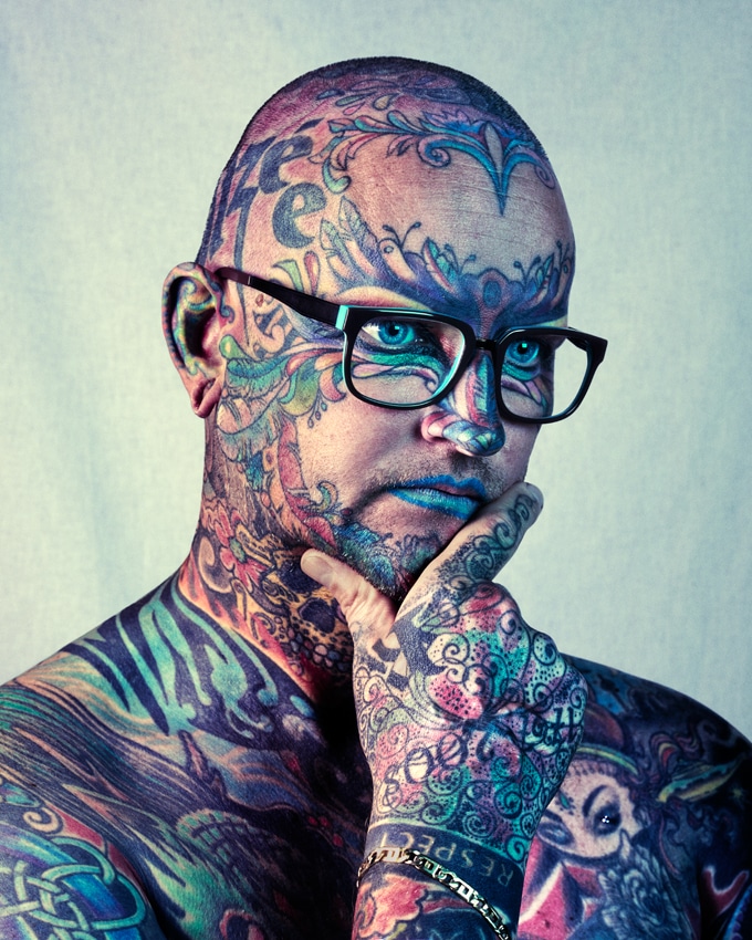 Colorful Portraits of Attendees at the London Tattoo Convention | My ...