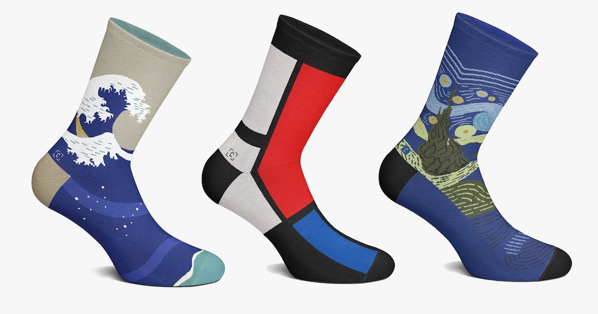 Turn Every Step Into a “Walk of Art” With These Creative Fine Art Socks ...