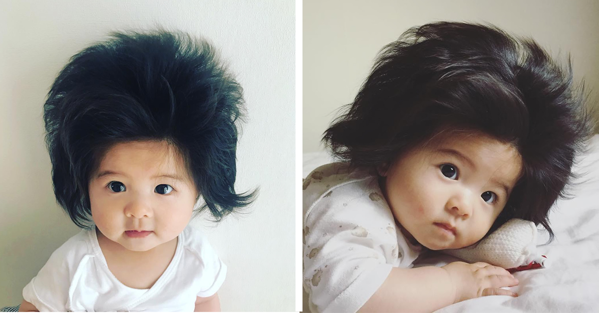 6-Month-Old Baby Girl Gains Internet Fame for Her Brilliant Bouffant ...