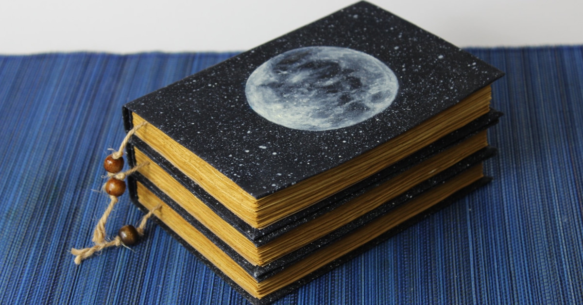 Galaxy Journals Wrapped in Batik Art Capture the Glittering Beauty of ...