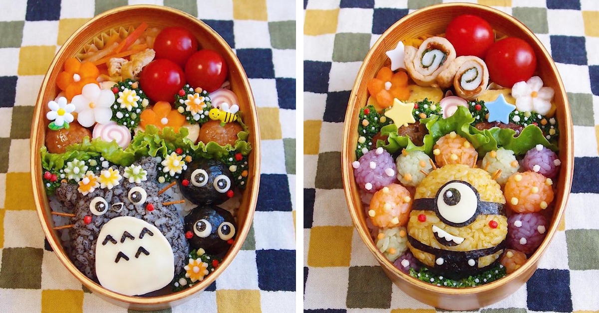 Loving Wife Crafts Colorful, Pop Culture-Inspired Bento Boxes for Her ...