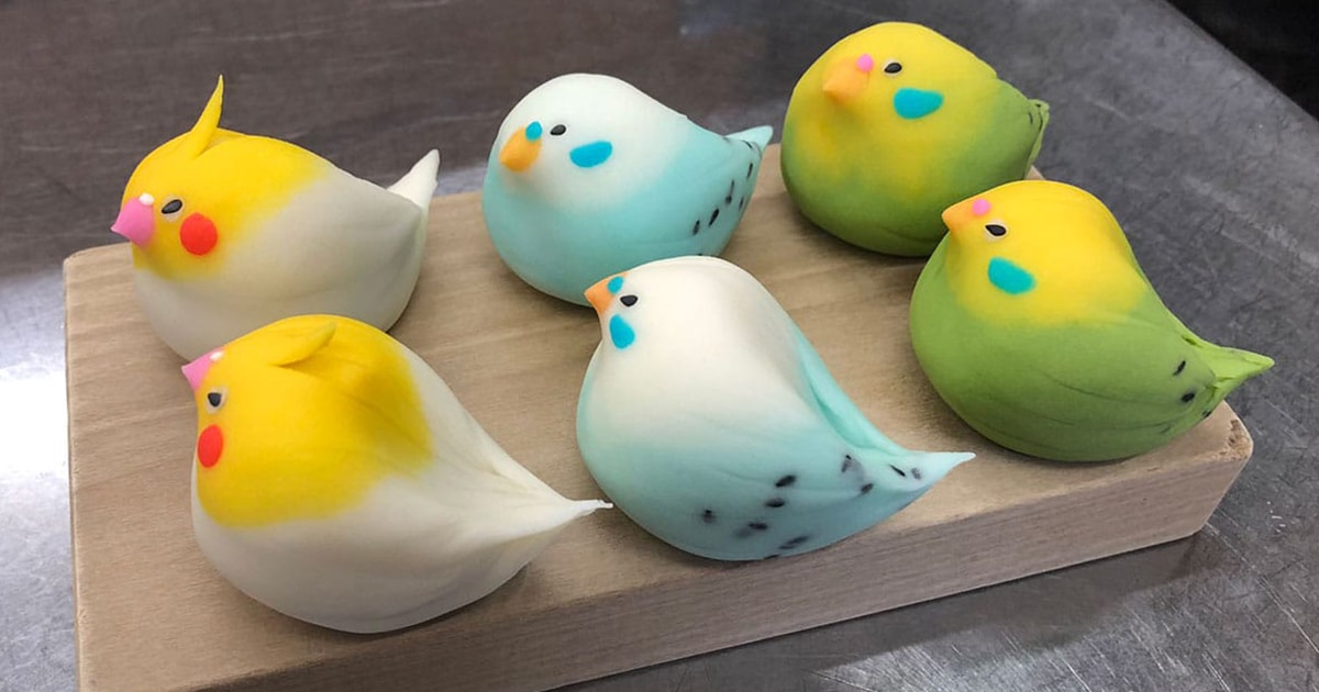 Japanese Chef Makes Colorful Wagashi Sweets That Look Just Like Little ...