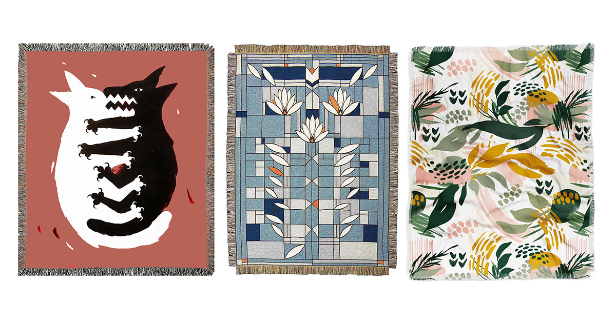 12 Gorgeous Blankets To Add a Pop of Color to Your Space | My Modern Met