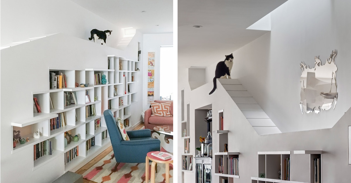 Book Lovers Remodel Brooklyn Home as a Secret Playground for Their Two ...