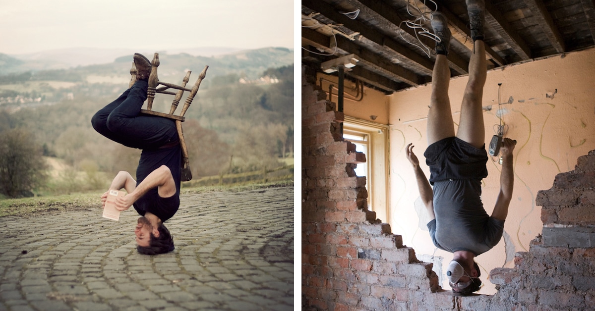 Photographer Takes Non-Photoshopped Upside-Down Self Portraits | My ...