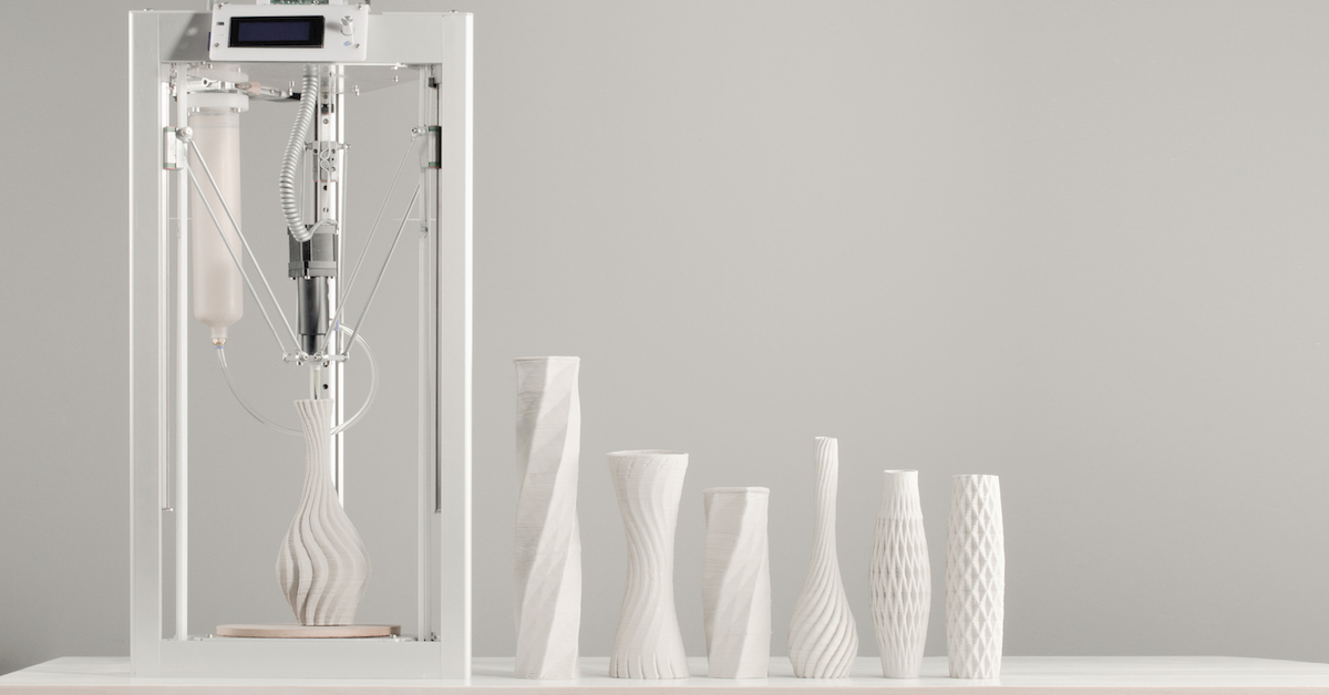 Affordable 3D Printer Effortlessly Crafts Beautiful Ceramics in Minimal ...