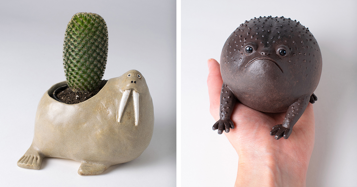 These Kooky Clay Creatures Playfully Pay Homage to Animals Big and ...
