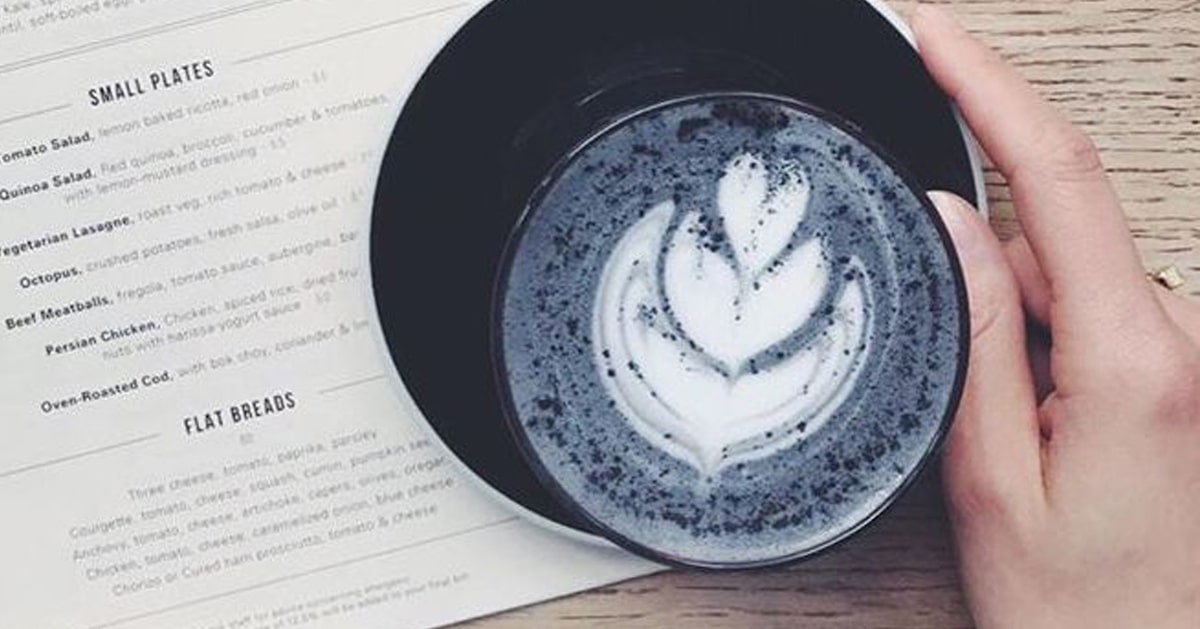 Goth Latte is an All Black Coffee Drink with Surprising Health Benefits ...