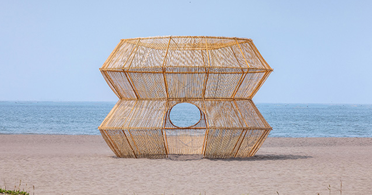 Bamboo Installation ‘Fish Trap House’ Captures People’s Curiosity ...