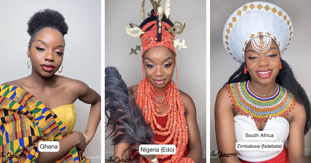 Zambian Woman Creates Gorgeous Outfits Inspired by Traditional African ...