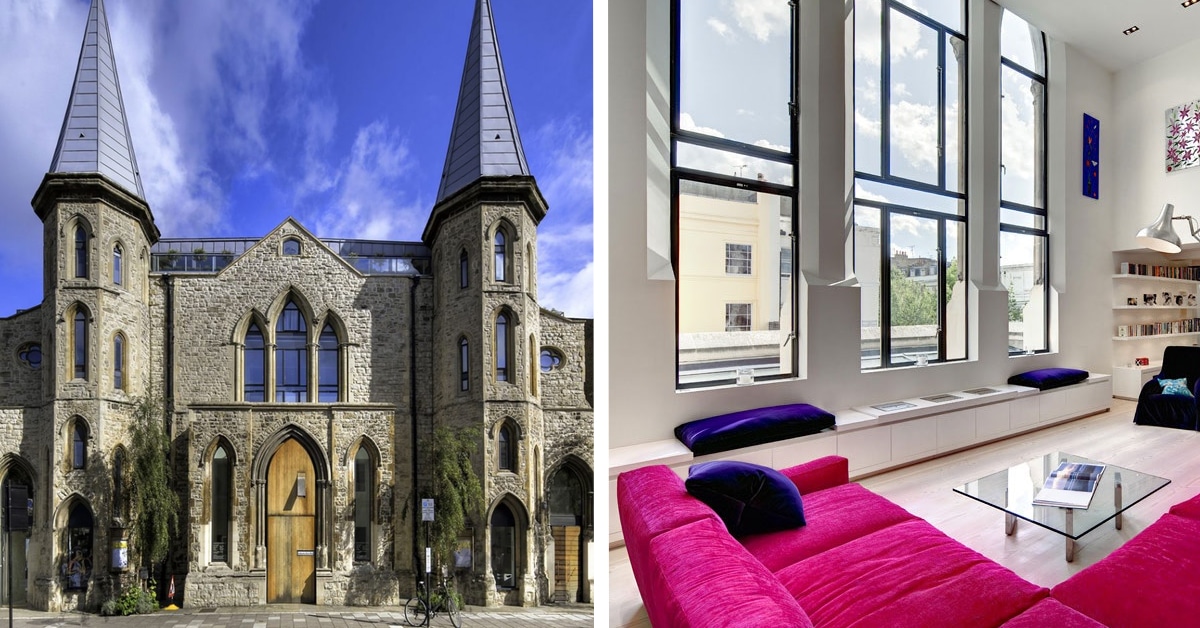 17 Churches Creatively Converted Into Modern Homes | My Modern Met