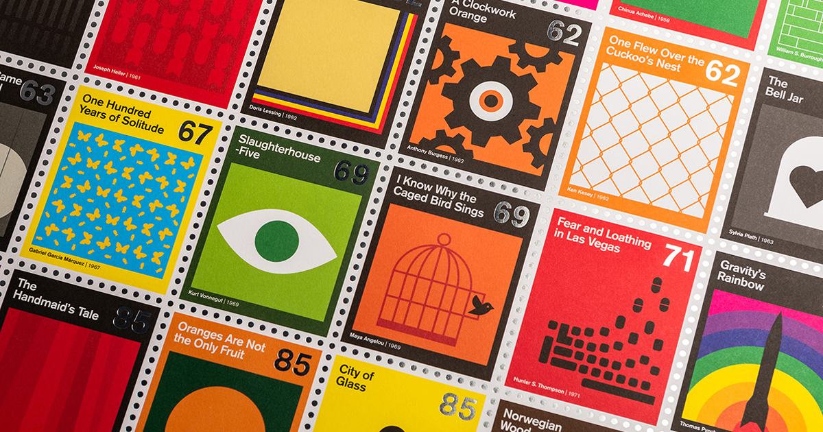 Stylish Posters Reimagine Classic Literature as Vintage-Inspired ...