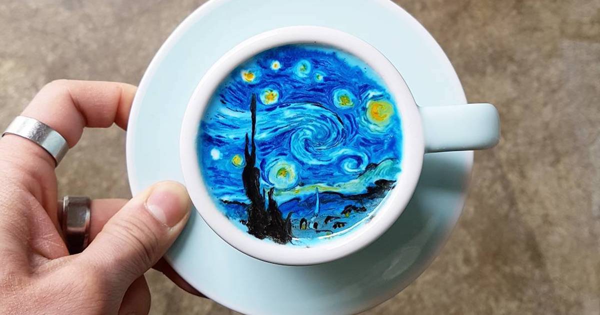 Korean Barista Turns Cups of Coffee into Amazing Works of Art | My ...