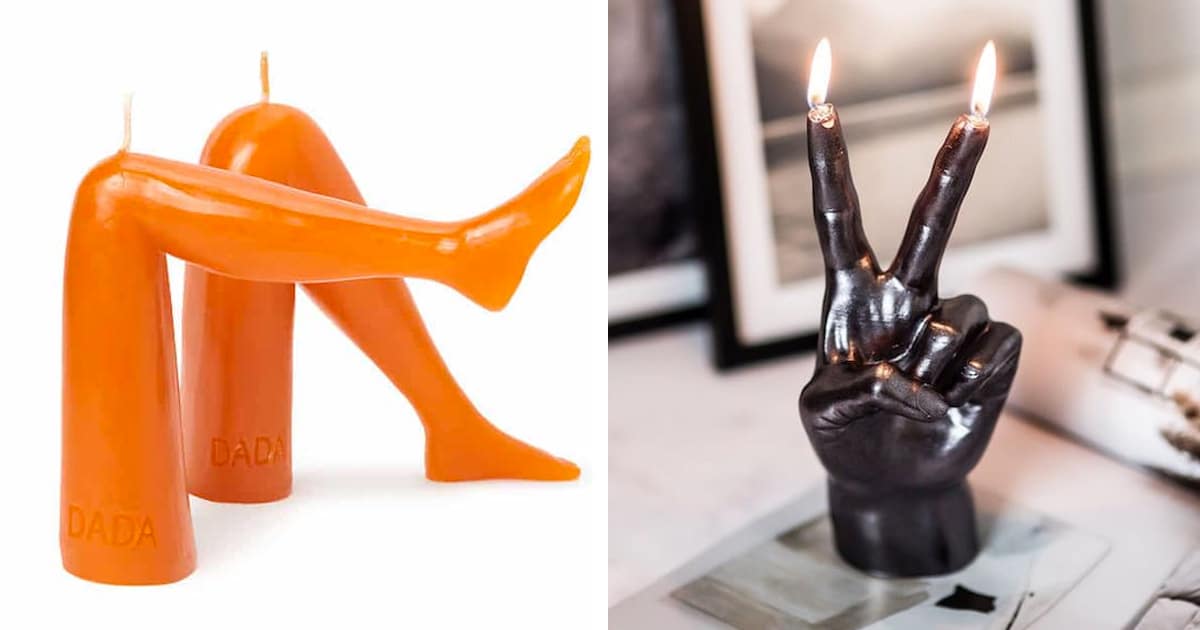 15+ Quirky Candles to Cast a Creative Glow in Your Home | My Modern Met