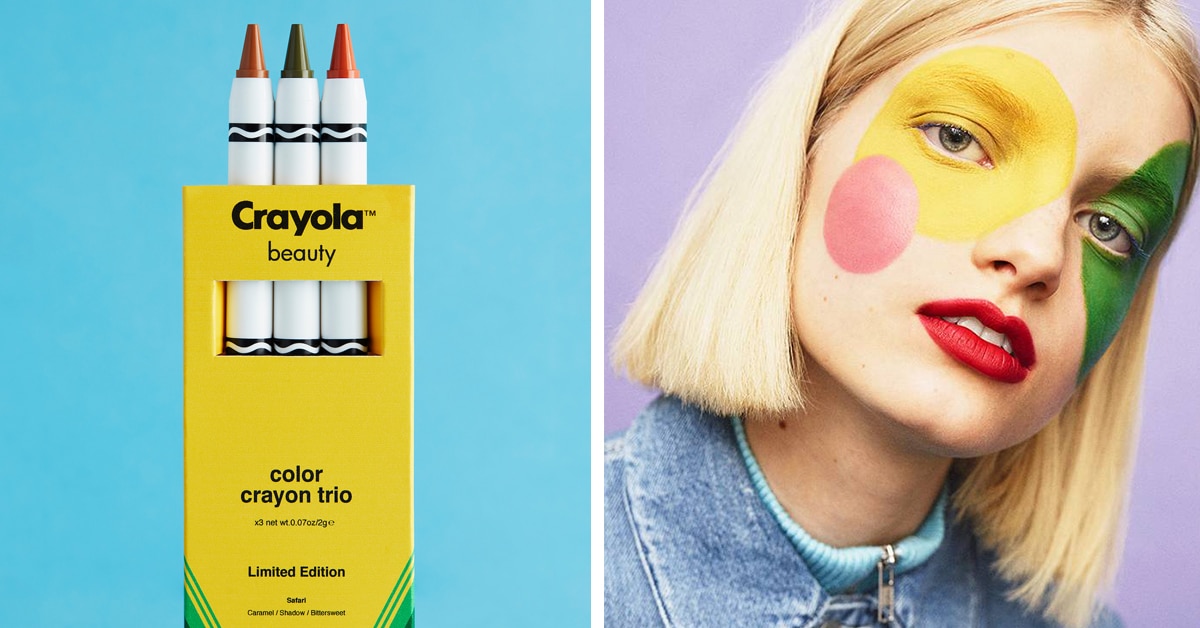 Crayola Unveils Makeup Collection That Looks Just Like Their Crayons ...