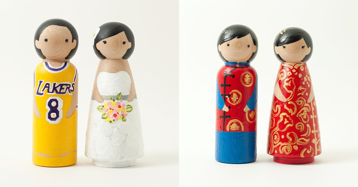 Artist Crafts Adorable Personalized Cake Toppers Perfect For Any ...