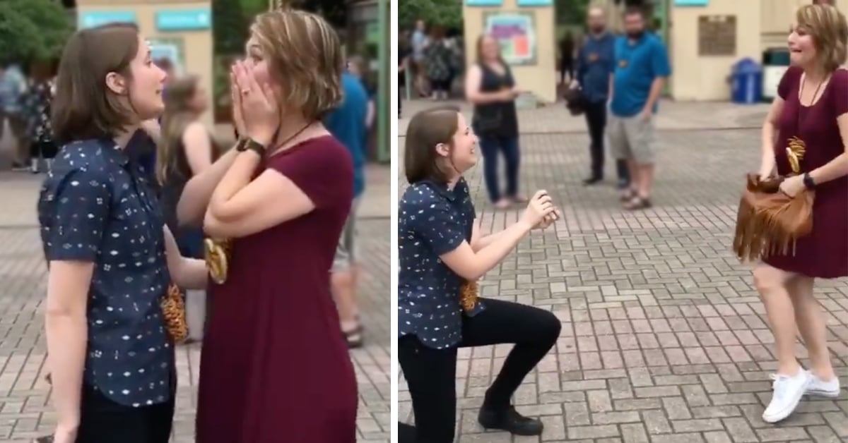 Adorable Couple Unknowingly Surprise Each Other by Proposing at the ...