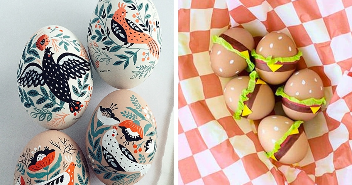 50 Creative Designs That Turn Ordinary Eggs Into Eggs-traordinary Art ...