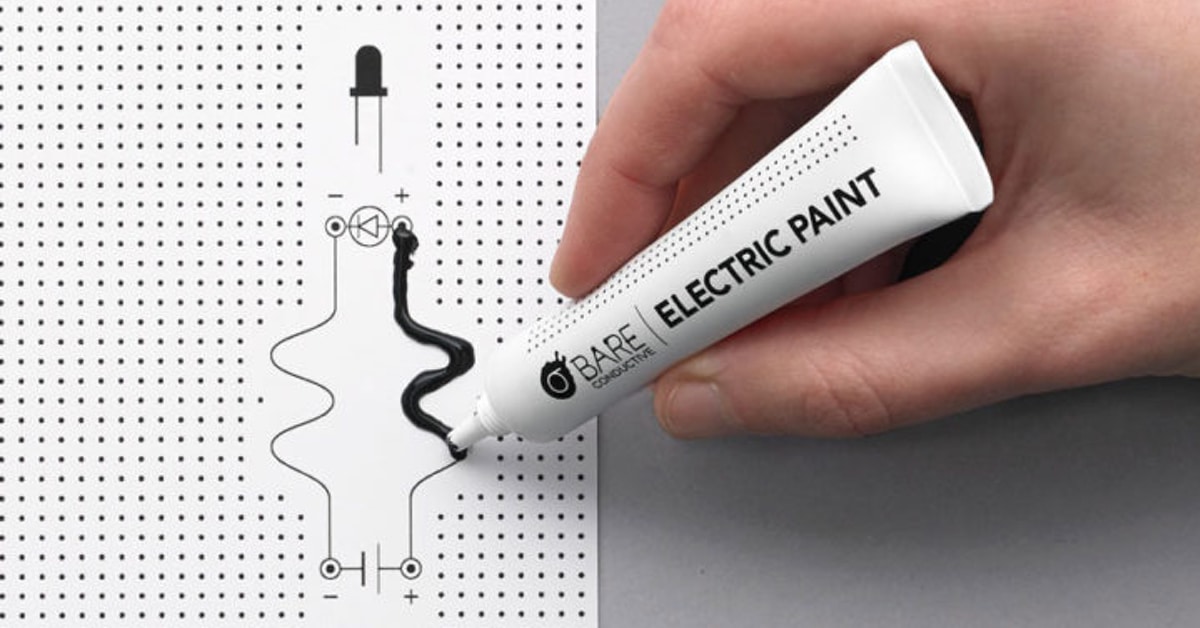 Ingenious ‘Electric Paint’ Let’s You Paint Wires That Can Conduct ...