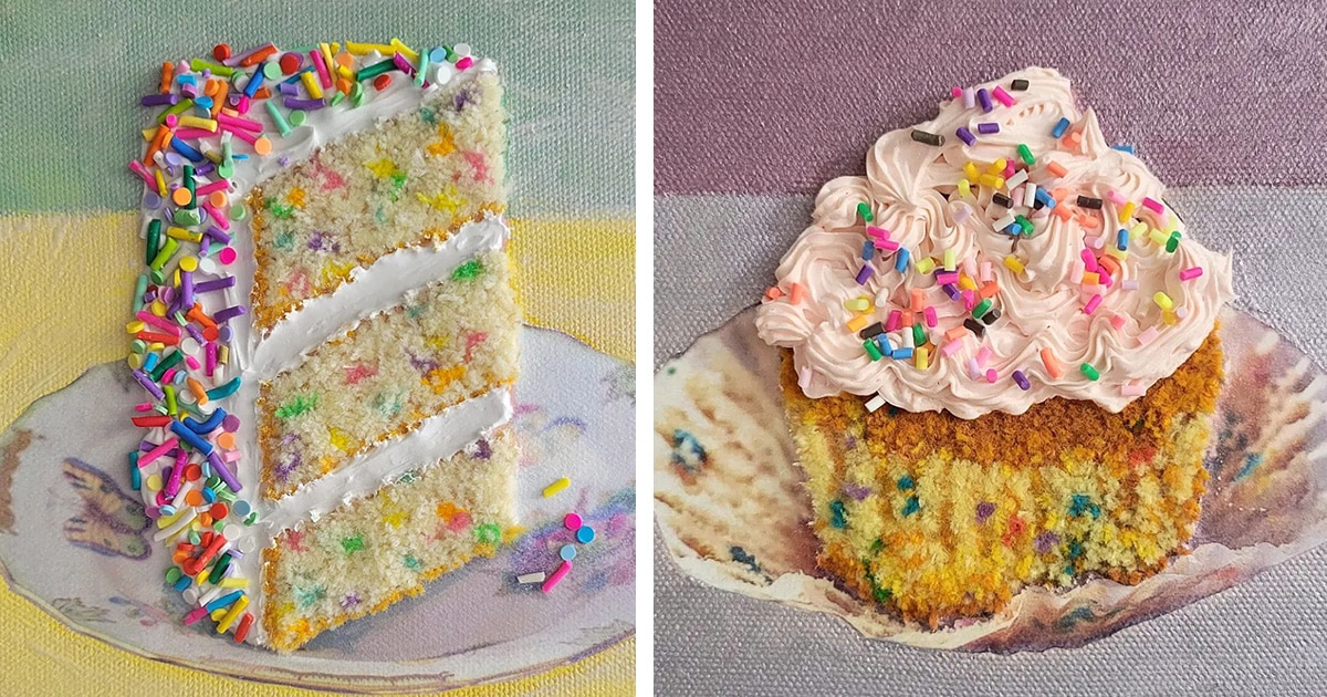 Embroidered “Cakes” Look Just as Moist and Sweet as the Real Thing | My ...