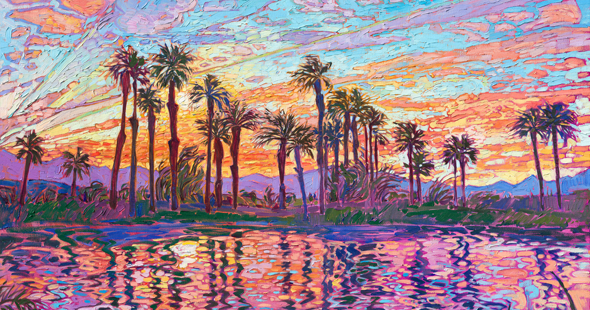 Painter Erin Hanson on Open-Impressionism and How She Got Her Start as ...