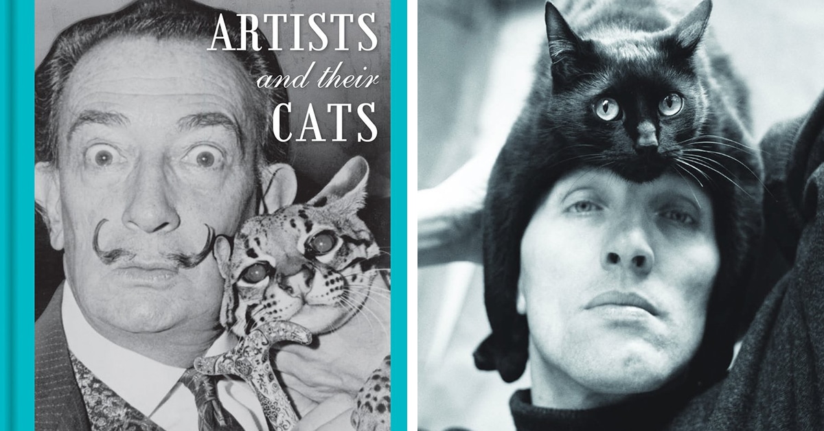 50 Intimate Portraits of Famous Artists and Their Pet Cats | My Modern Met