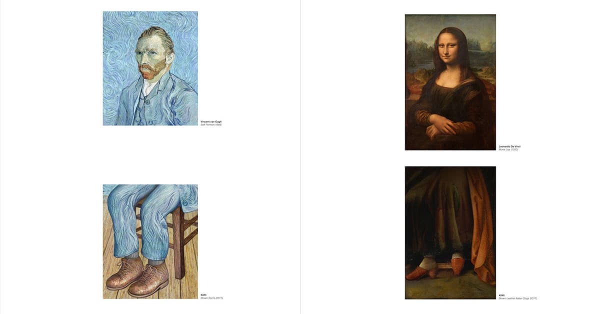 Cannes Lions Winning Campaign Adds Feet to Famous Portraits | My Modern Met