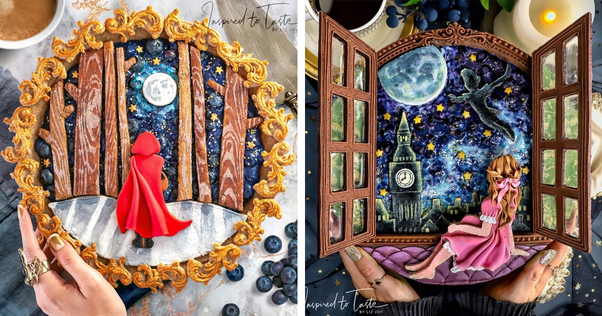 Baker Retells Fairytale Stories Through Her Fantasy Art Pies | My ...