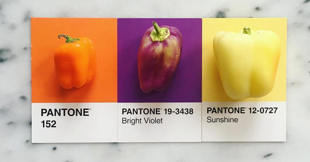 Foodie Matches Anything Edible with Its Perfect Pantone Swatch | My ...