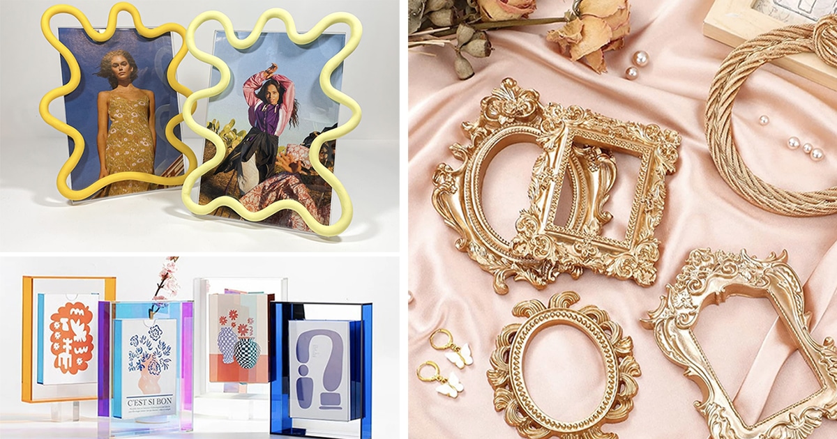 18 Stylish Picture Frames That Will Creatively Display Your Favorite ...