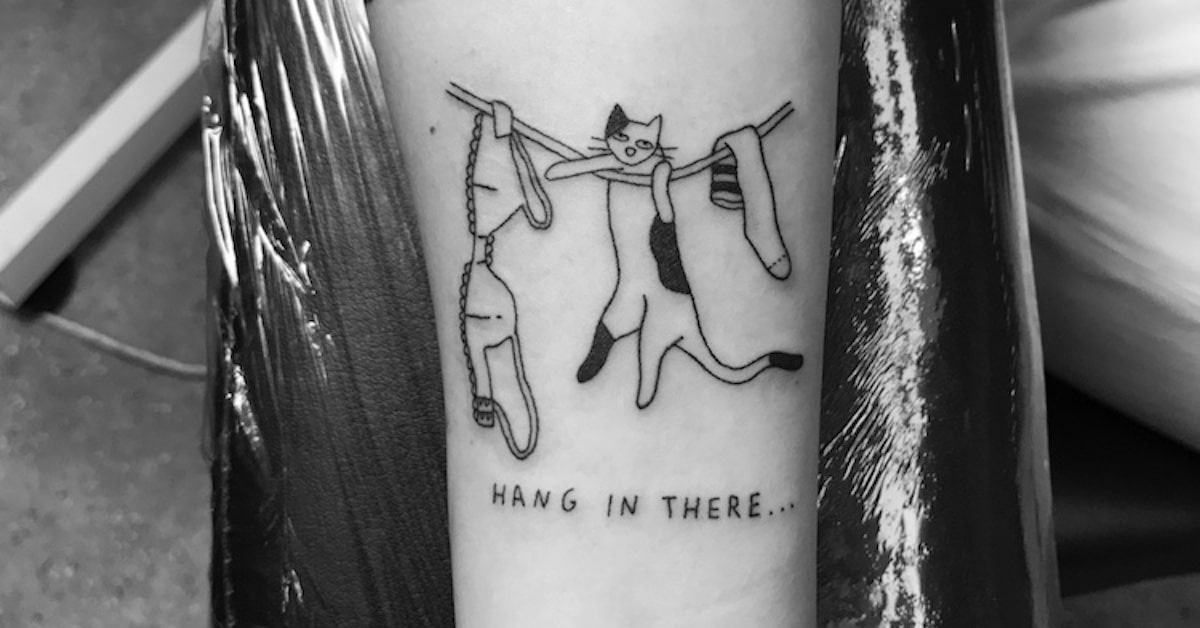Artist Turns Quirky Line Drawings into Funny Tattoo Illustrations | My ...