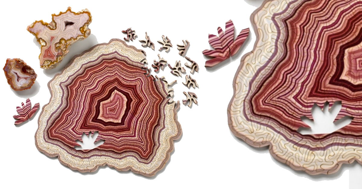 No Two of these Computer-Generated Geode Puzzles Are Alike | My Modern Met