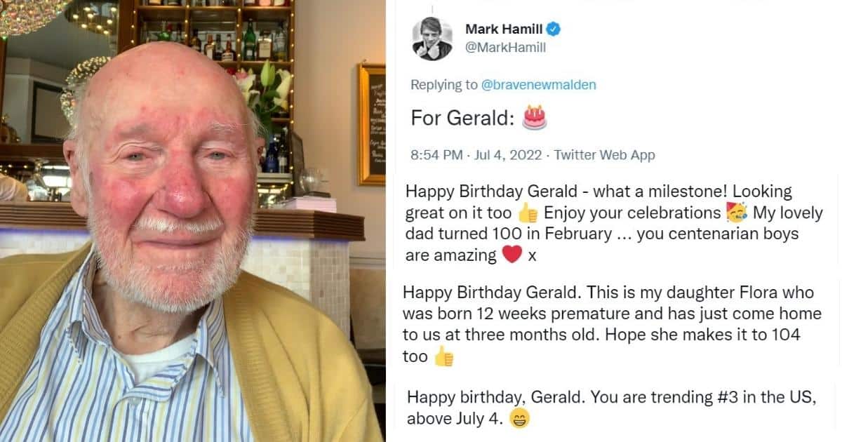 Man Asks Twitter for 104 Birthday Wishes for His Dad’s 104th Birthday ...