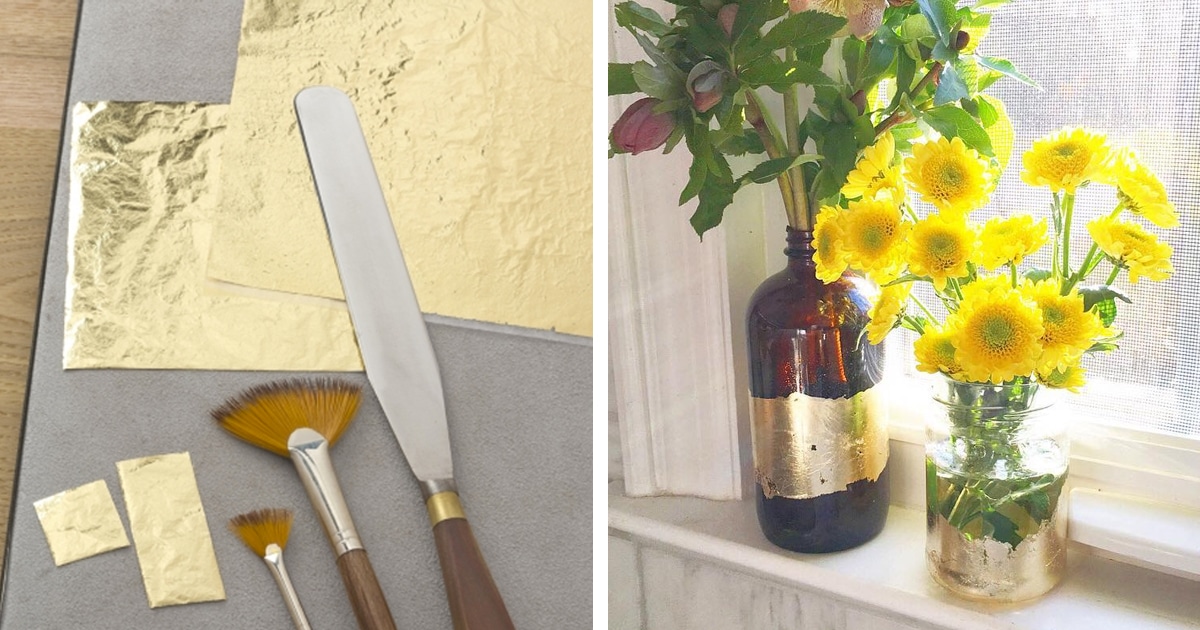 10 Gold Leaf Crafts To Try if You Can’t Get Enough Of the Shiny Mineral ...