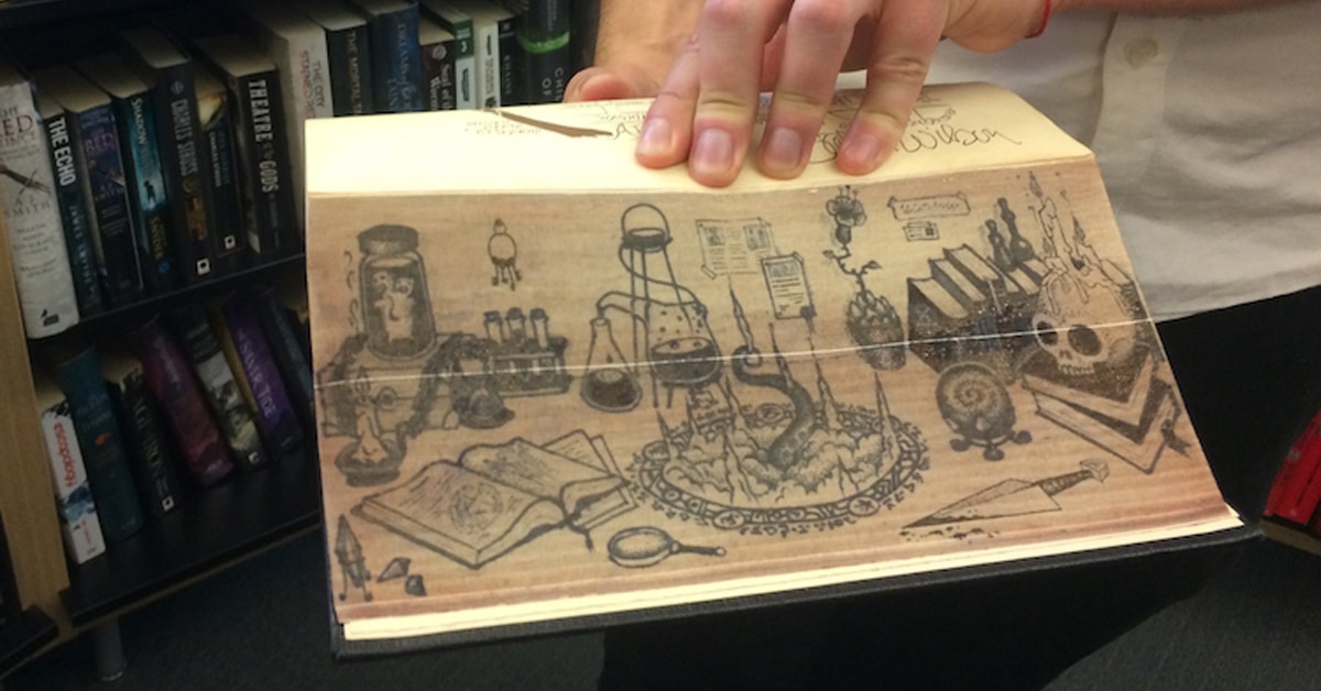 How to Add Your Own Hidden Fore-Edge Painting to Any Book | My Modern Met