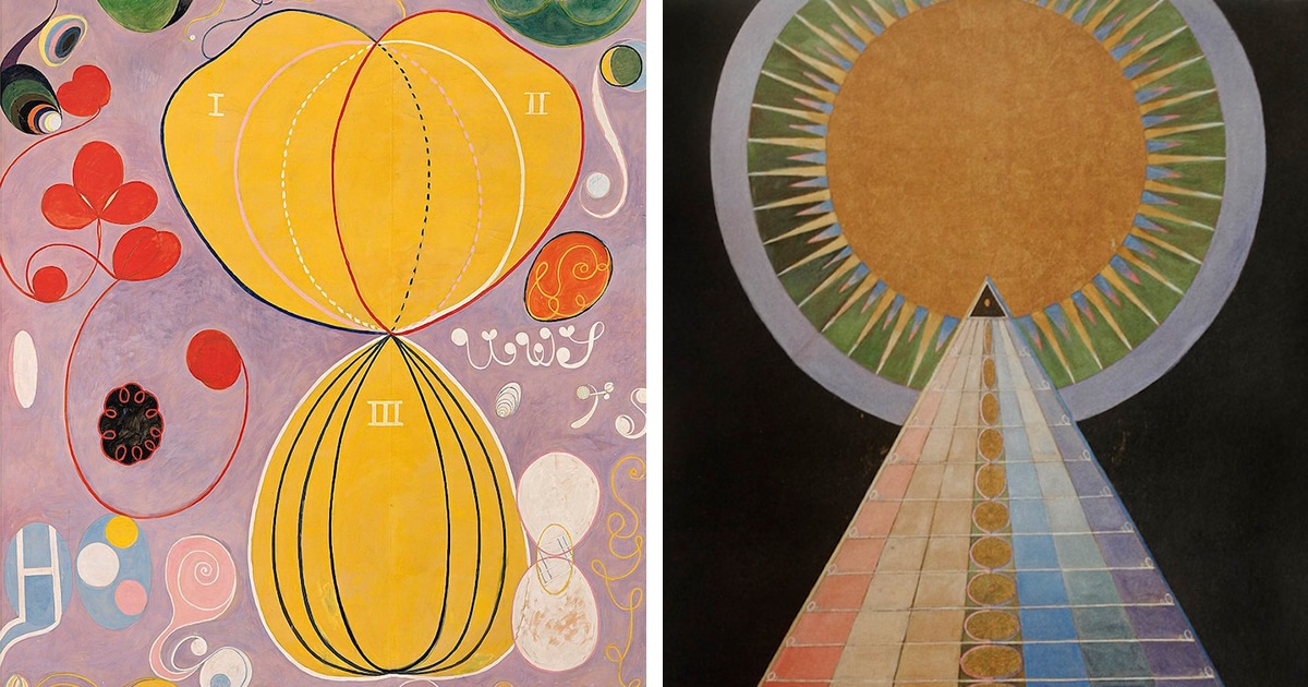 5 Abstract Paintings by Hilma af Klint That Capture Her Colorful View ...