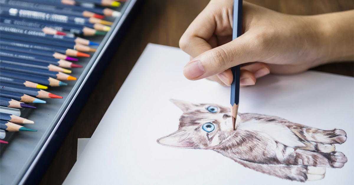 Learn How to Draw Your Favorite Feline Purrfectly in Two Different Ways ...