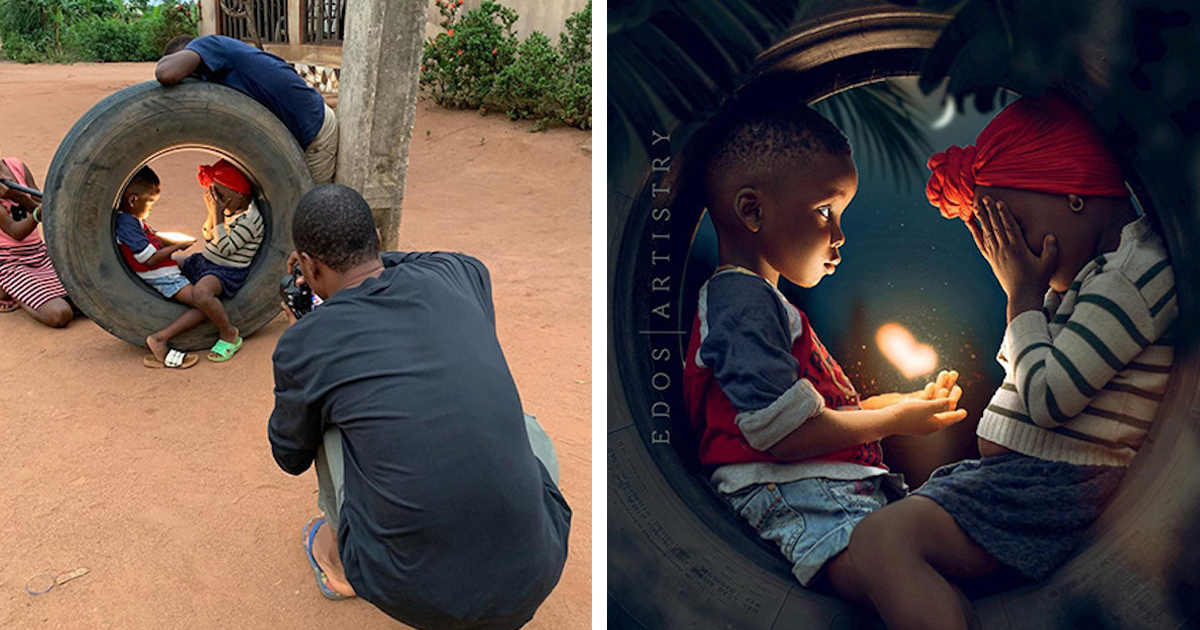 Photographer Shares Behind-the-Scenes Peek at How His Magical Photos ...
