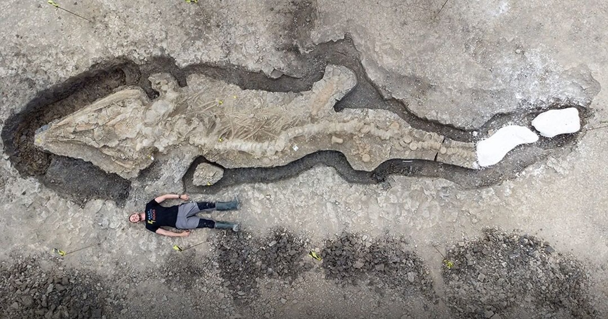 Prehistoric 33-Foot-Long “Sea Dragon” Fossil Found in UK Reservoir | My ...