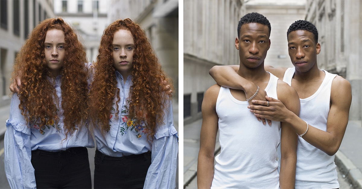 Portraits of Identical Twins Reveal Their Similarities and Differences ...