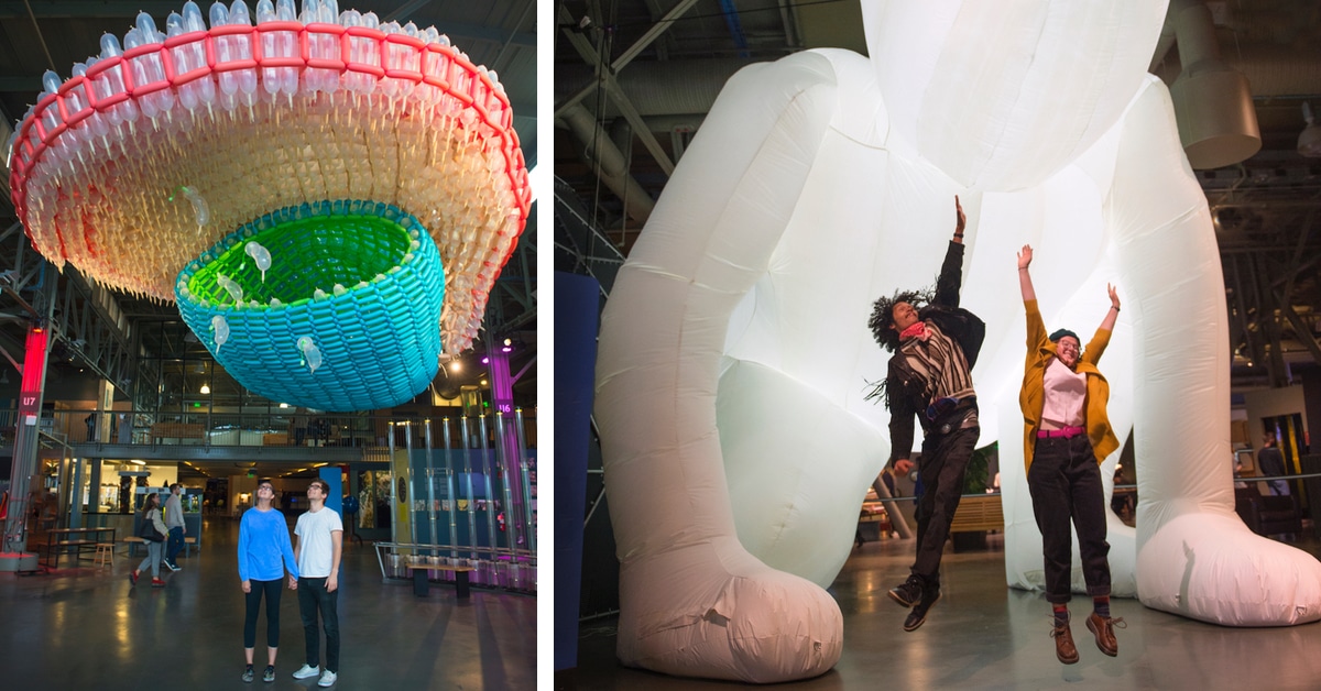 Giant Inflatable Sculptures Merge Technology and Art at San Francisco’s ...