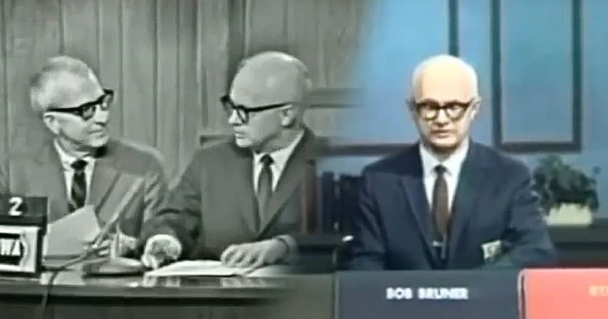 Watch a TV News Station Switch From Black-and-White to Color in Middle ...