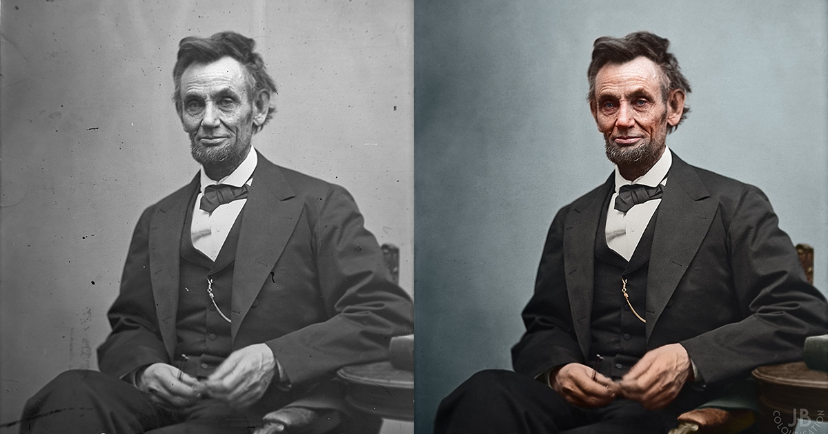 Photo Restorer Colorizes Every Portrait of a U.S. President Who Was ...